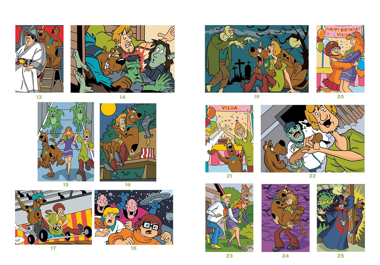 Scooby-Doo ! - Coloriage Mystère